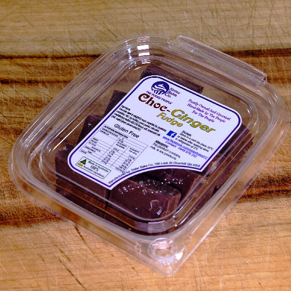 Choc Ginger Fudge – Sister Bake Co - The Fudge People