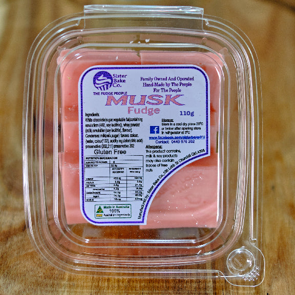 Musk Fudge – Sister Bake Co - The Fudge People