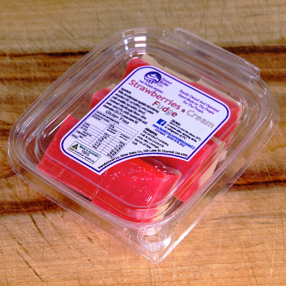 Strawberries & Cream Fudge – Sister Bake Co - The Fudge People